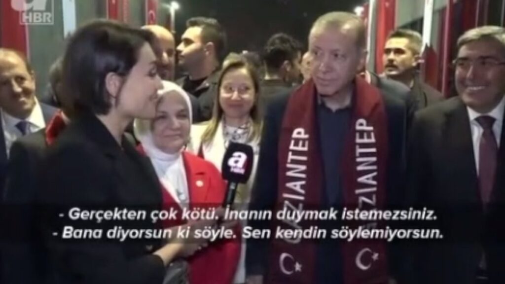 Erdoğan'ın muhabirle diyaloğu: Söyle bakalım Rüya, ayak yapma | soL haber