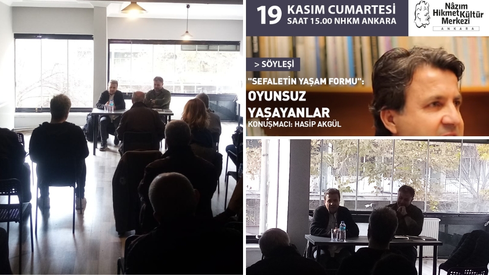Ankara NHKM'de Hasip Akgül söyleşisi | soL haber