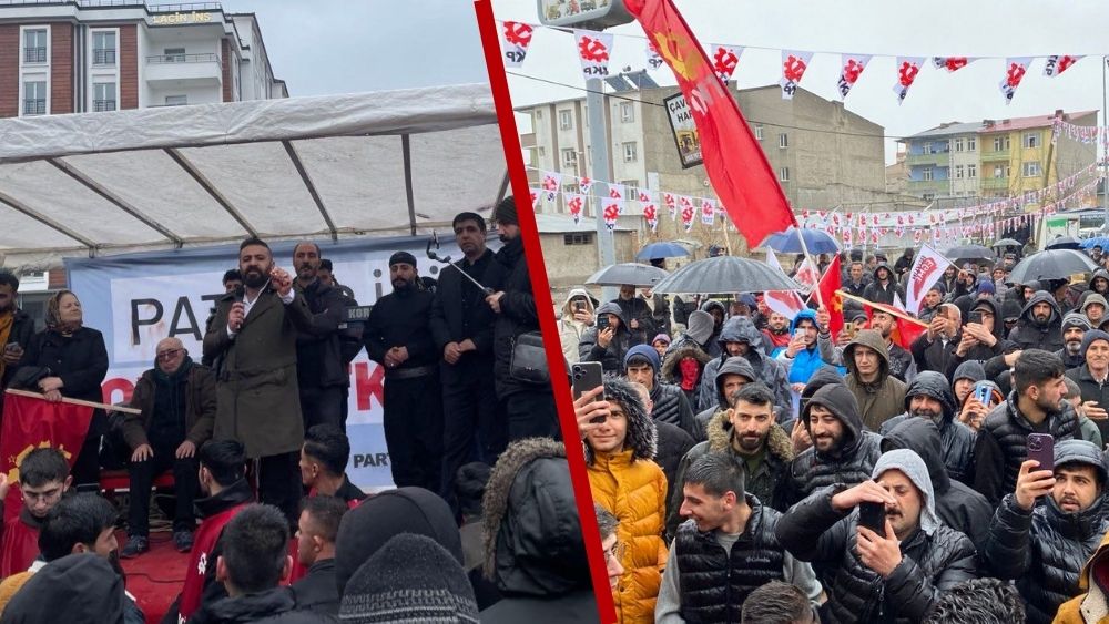 Patnos halkı TKP mitinginde buluştu: 'Rantçılar değil halk yönetecek ...