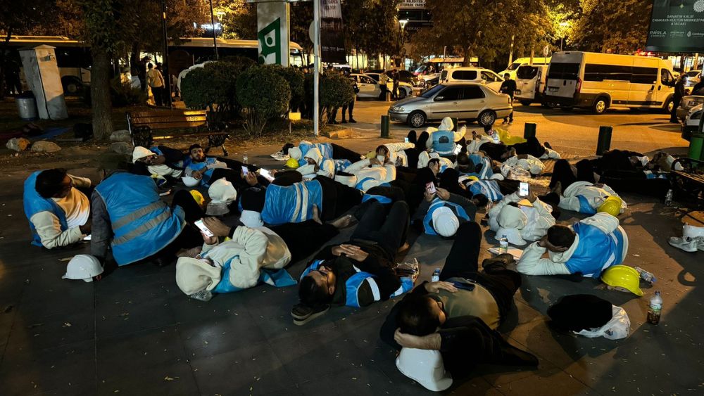 Fernas madencileri açlık grevlerinin ikinci gününde gözaltına alındı ...
