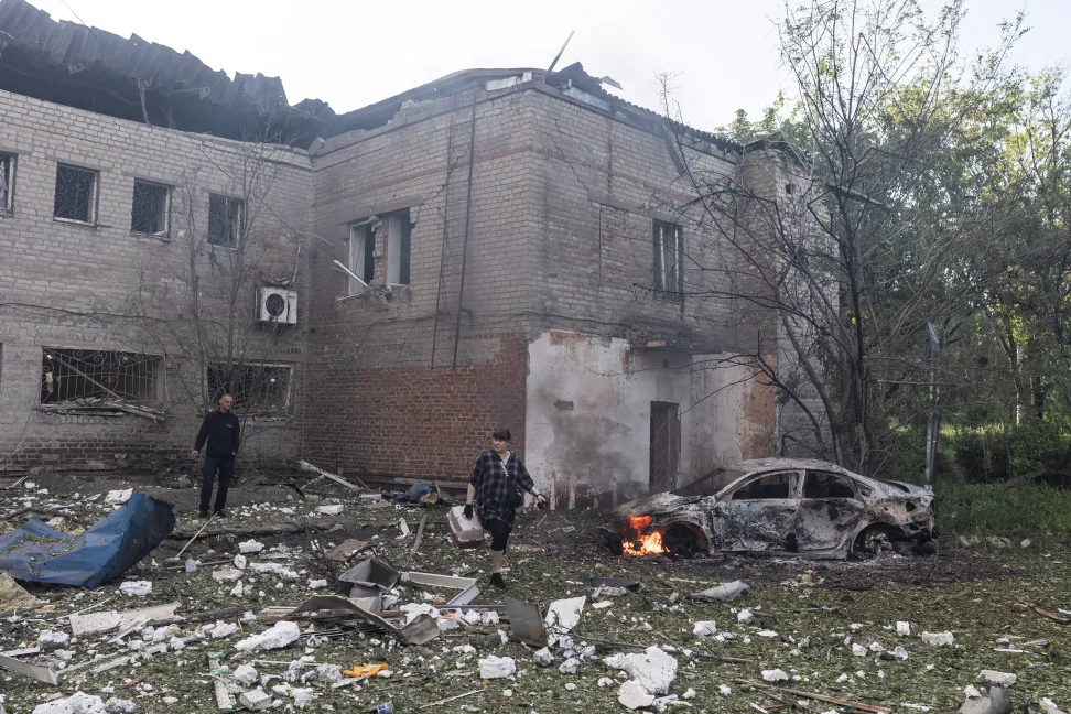 Rusya'dan Kiev'e yoğun hava saldırısı | soL haber