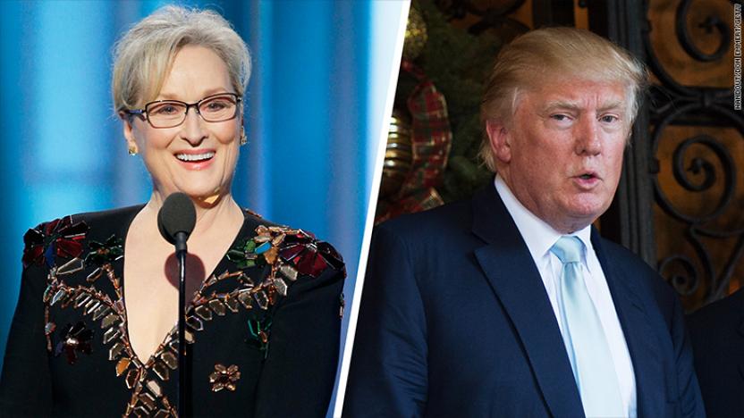 Trump'tan Meryl Streep'e: En çok abartılan aktrislerden biri... | soL haber