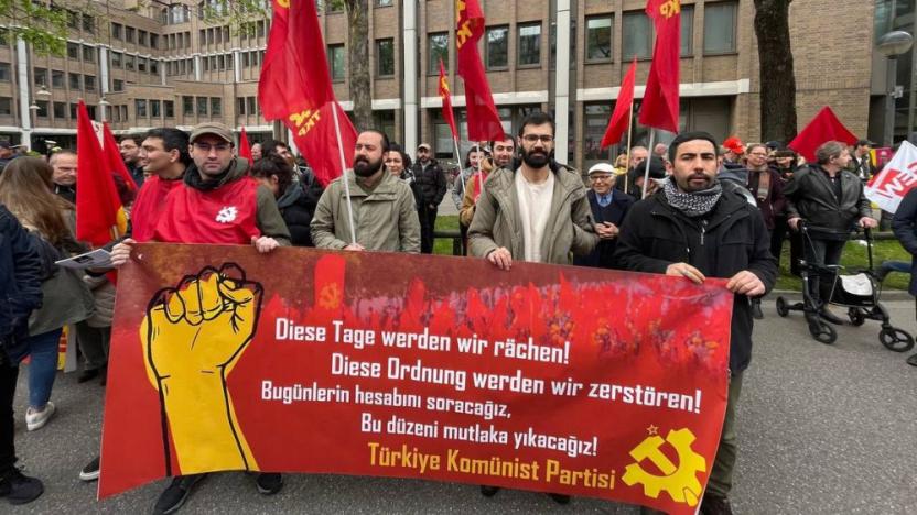 TKP Almanya 1 Mayıs’ta alanlardaydı | soL haber
