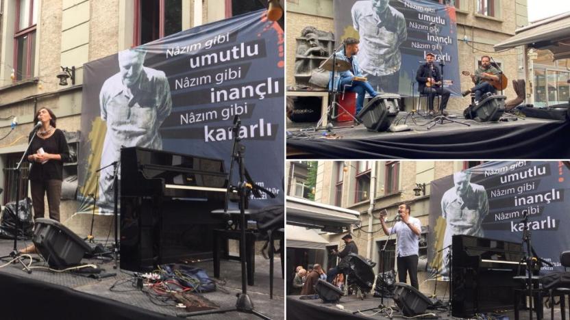 Nâzım Hikmet NHKM'de anıldı: 'Nâzım gibi umutlu, inançlı, kararlı ...